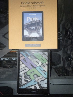 Kindle Coloursoft Signature Edition E-Reader 32GB, 7" Screen | eBay UK