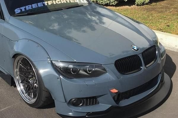 For BMW 328i 07-13 Fiberglass Front Bumper Lip w Splitter Unpainted | eBay