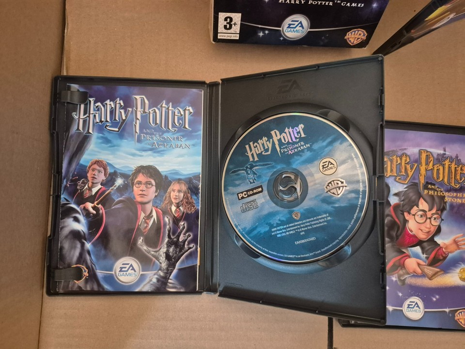 Harry Potter Collection UK PAL PC CD ROM 3 Complete Games | eBay