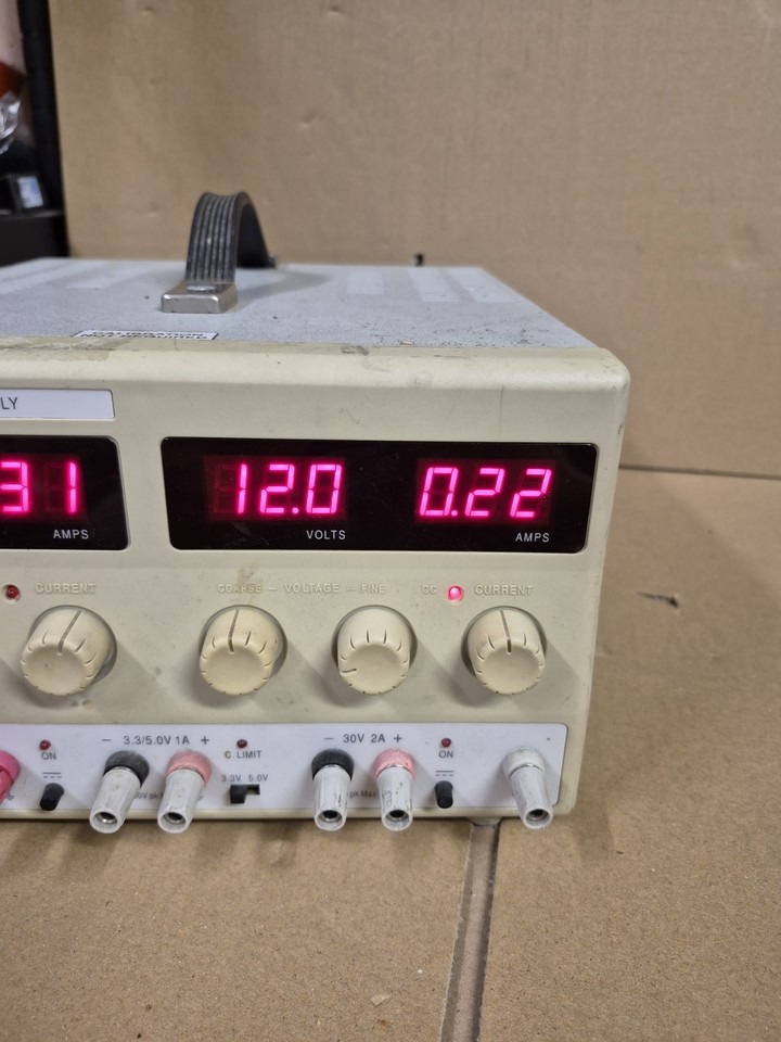 TTI EL302T TRIPLE POWER SUPPLY 230V | eBay