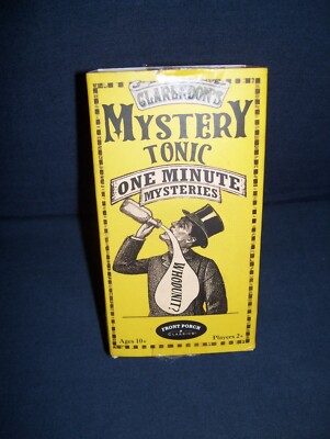 Clarendon's Mystery Tonic One Minute Mysteries Card Game Used 2019 Complete 100% | eBay