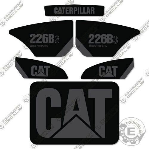 Fits Caterpillar 226B3 High Flow XPS Decal Kit Skid Steer Loader ...