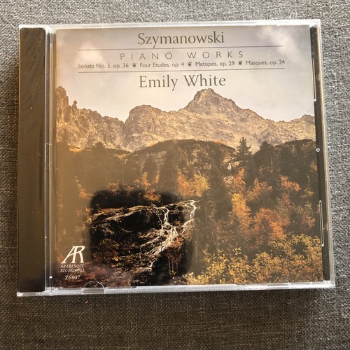 EMILY WHITE Szymanowski - Piano Works - Works For Solo Piano - CD NEW ...