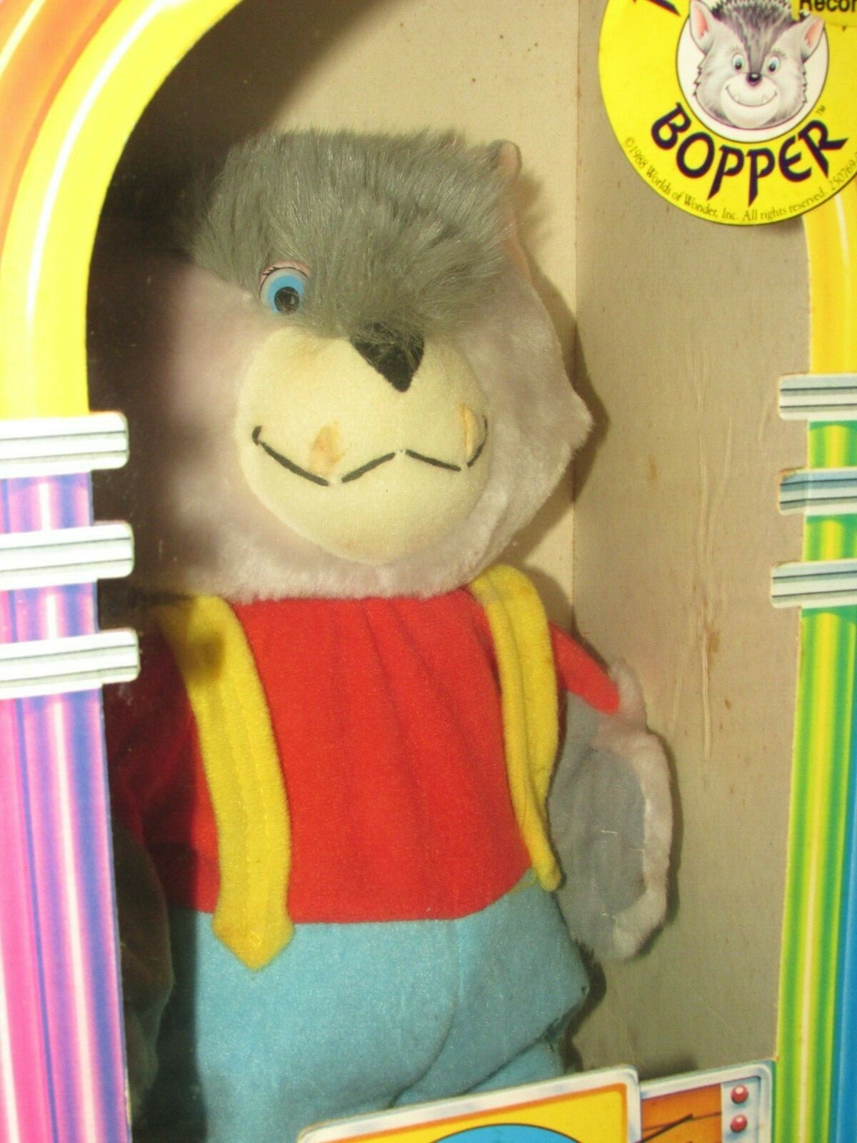 VINTAGE WORLD OF WONDER MONSTER BOPPER TOY BATTERY Op MIB WEREWOLF | eBay