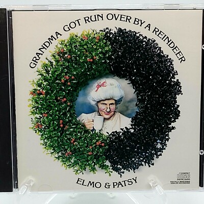 Grandma Got Run Over By a Reindeer -Music CD Elmo & Patsy 1984 | eBay