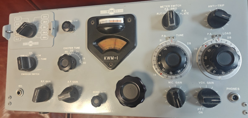 COLLINS KWM-1 HF Transceiver VINTAGE, not tested | eBay