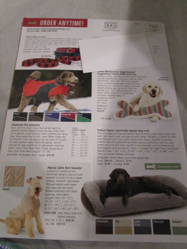 In the Company of Dogs Catalog Look Book Holiday 2020 Great Gifts ...