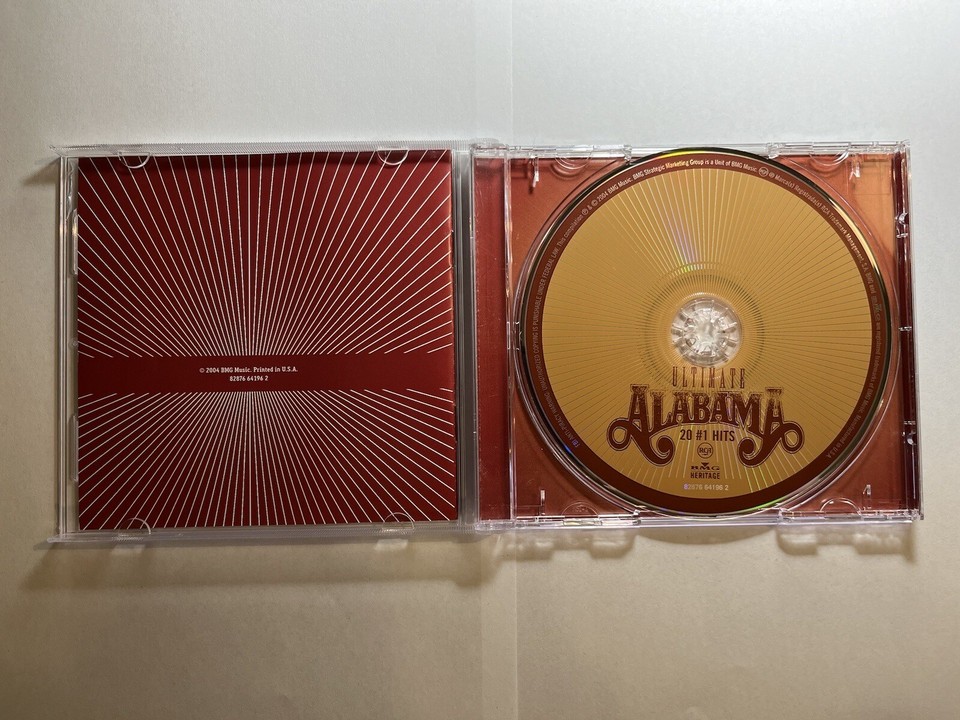 Ultimate 20 #1 Hits by Alabama (CD, 2004) 828766419627| eBay