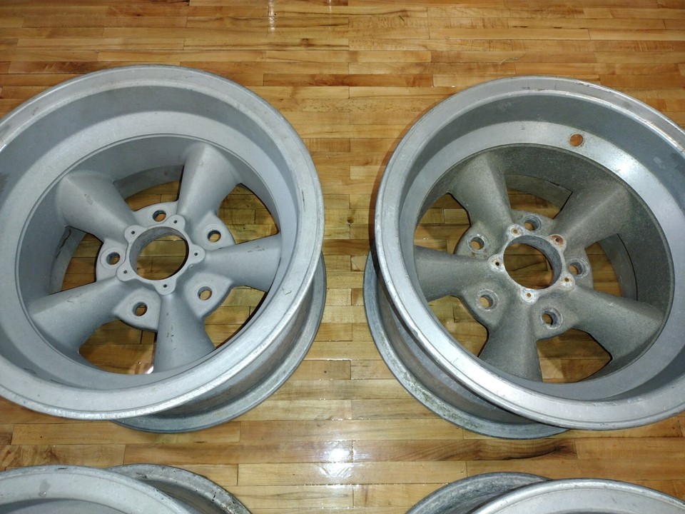 Set Of 4 American Racing Equipment Aluminum Torq 15x8.5 Wheels 1 1/4 ...