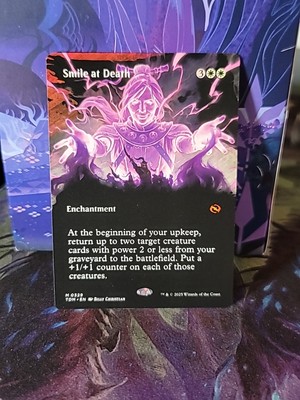 Smile at Death (Borderless) Tarkir: Dragonstorm Regular | eBay