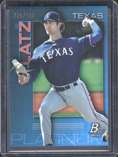 2020 Bowman Platinum #TOP-78 Jake Latz Top Prospects Blue #/150 | eBay