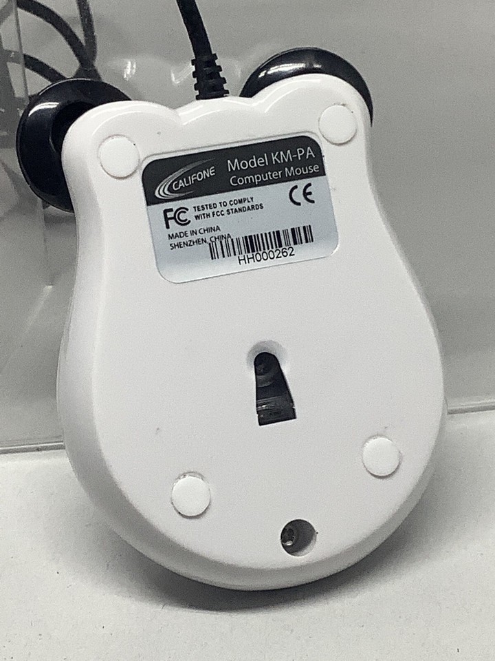 Califone Panda Computer Mouse KM-PA Great For Kids To Use For Virtual ...