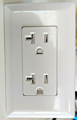 WIRECON DUPLEX SELF CONTAINED RECEPTACLE w/ COVER 20A 125V RV CAMPER ...