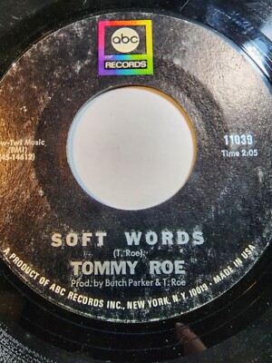 Tommy Roe - Soft Words/Dottie I Like It ABC VG F240 | eBay