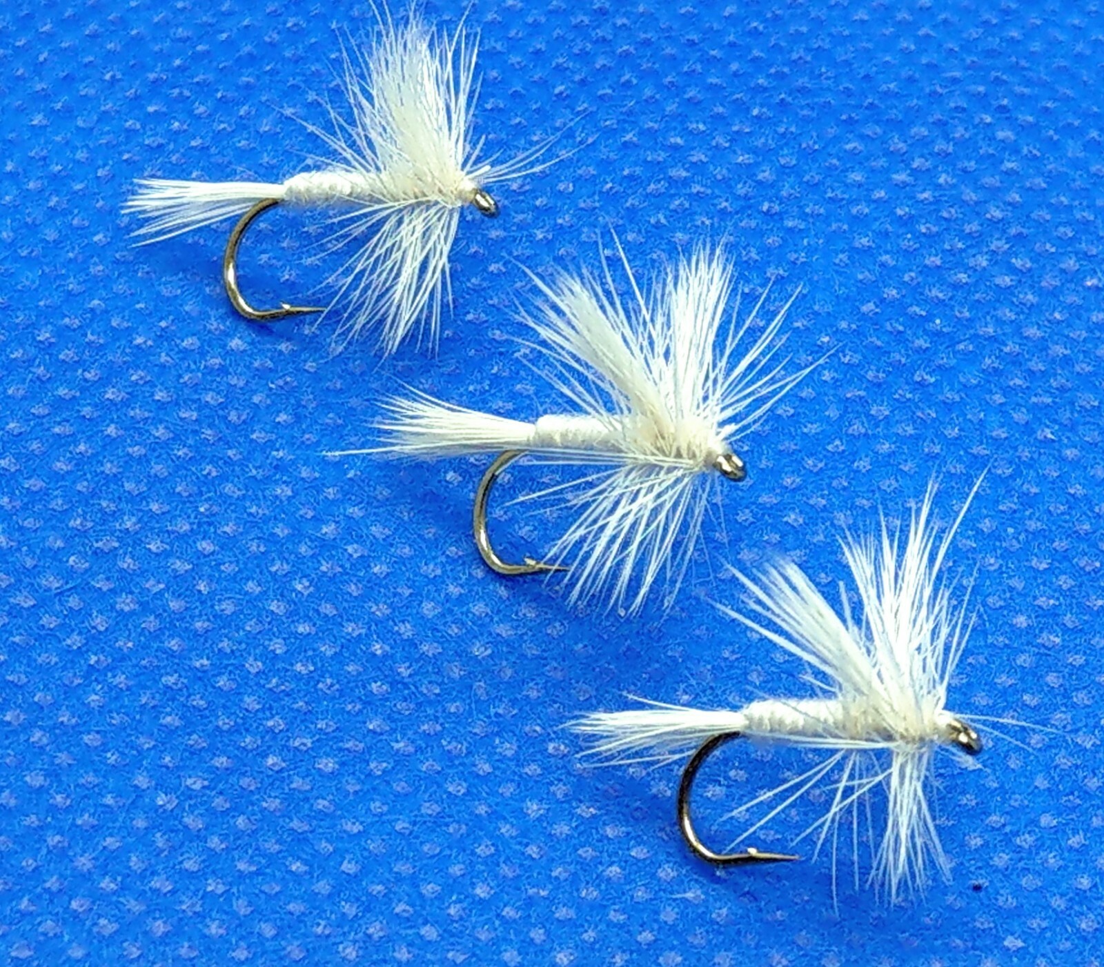 3 WHITE WULFF Dry Flies Attractor MAYFLY Dries TROUT Fly Fishing Size 10,12,14 | eBay