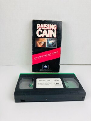 Raising Cain VHS Tape Screening Copy Promo John Lithgow Lolita ...