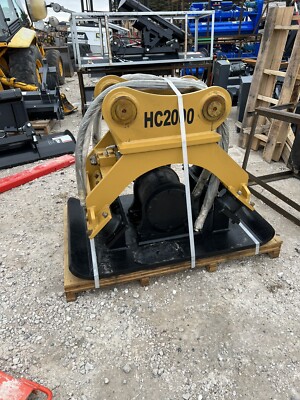 Cat 320 Excavator Hydraulic plate compactor HC2000 80 MM Pins ...