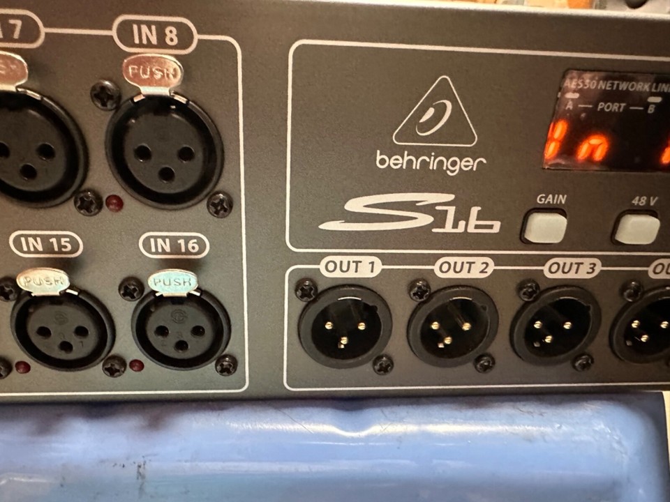 Behringer S16 Stage box 748252150943| eBay
