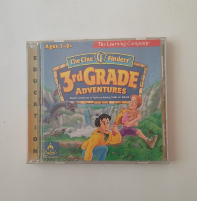 Video Game PC The ClueFinders 3rd Grade Adventures Learning Company ...