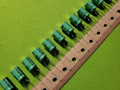 5 PCS JAMICON Cap Radial 125°C 50V 4.7uF 4.7MF (REPLACING FOR 35V 25V ...