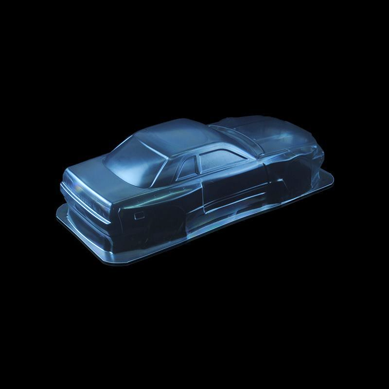 1/10 Lexan Clear RC Car Body Shell for PANDEM NISSAN GTR R32 WT 200 mm ...