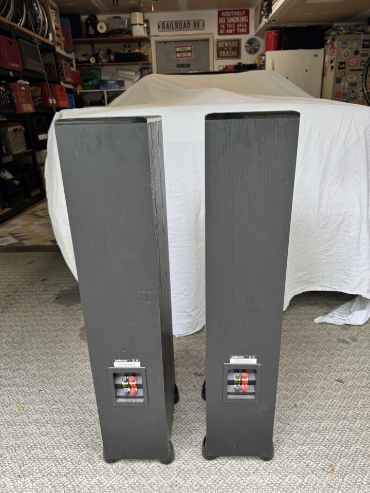 Polk Audio TSi300 3-Way Tower Speakers with Two 5-1/4" Drivers - Pair ...