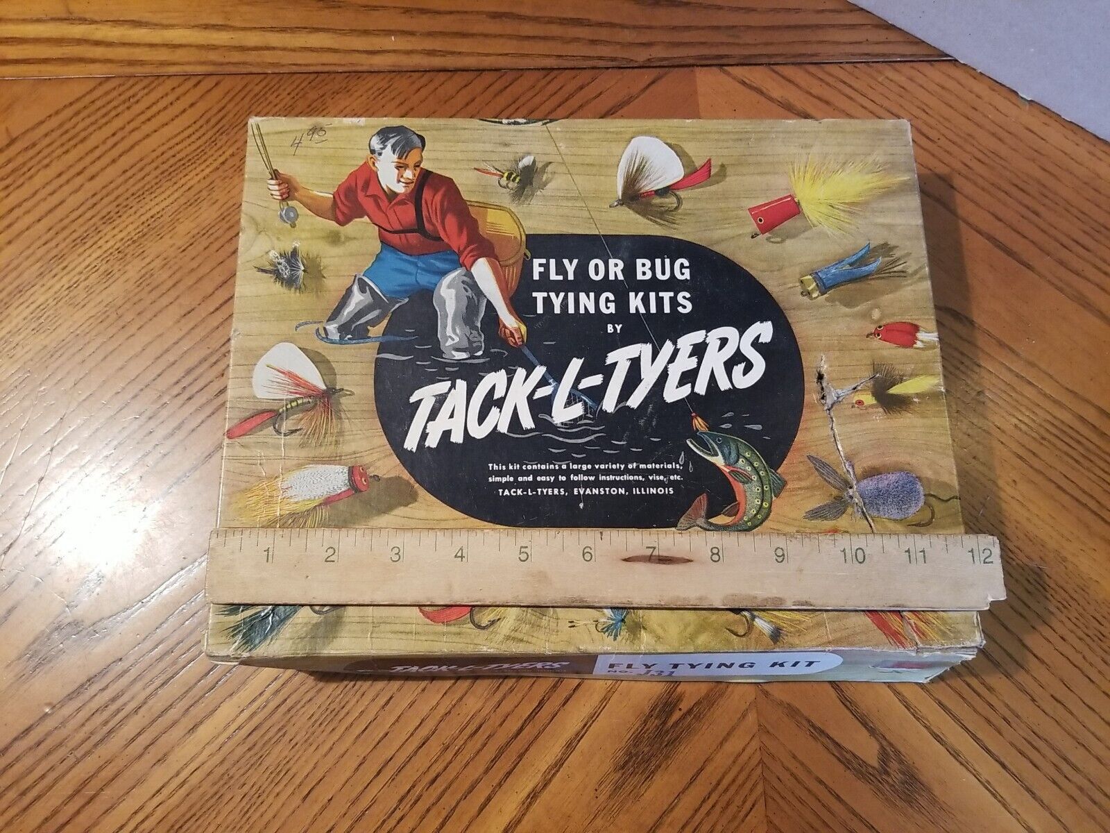 Vintage Fly Fishing Lure Tying Kit Fly or Bug Box Set TACK-L-TYERS | eBay