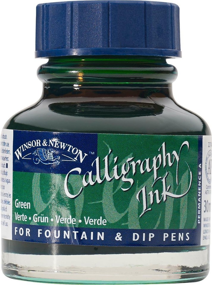 Winsor & Newton Calligraphy Art & Lettering Ink 30ml - BUY 3 GET 1 FREE ...