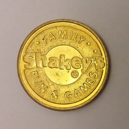 Shakey's Pizza Arcade Game Token 24mm | eBay