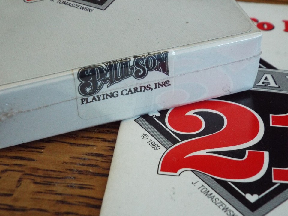 Draw 21 Card Game - Sealed Deck with Instructions - Paulson Playing ...