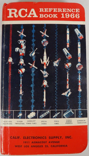 1966 RCA Reference Book - Calif Electronics Supply | eBay