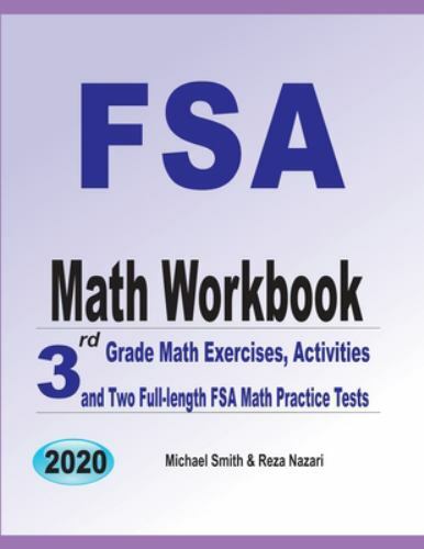 FSA Math Workbook : 3rd Grade Math Exercises, Activities, and Two Full ...