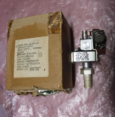 VINTAGE COLLINS ANTENNA RF RELAY UNINSTALLED COND. FREE SHIPPING | eBay
