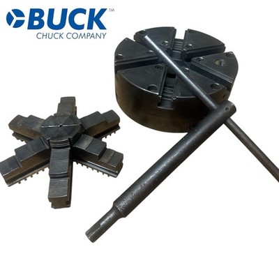 Buck Adjust Tru 6 Jaw 8” Metal lathe Chuck South Bend / Clausing ...