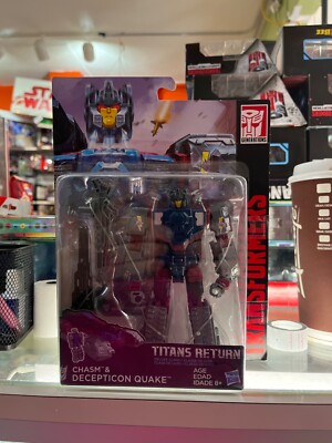 Yr 2016 Transformers Titans Return Deluxe Class Figure CHASM ...