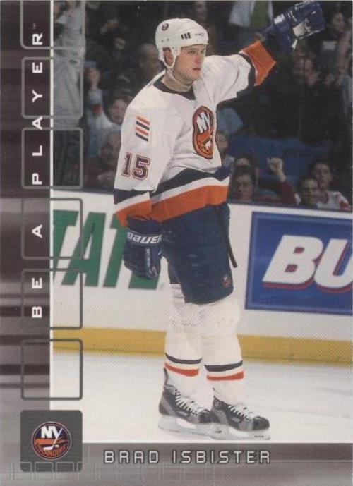 2001-02 In the Game Be A Player Memorabilia - Brad Isbister #250 for ...