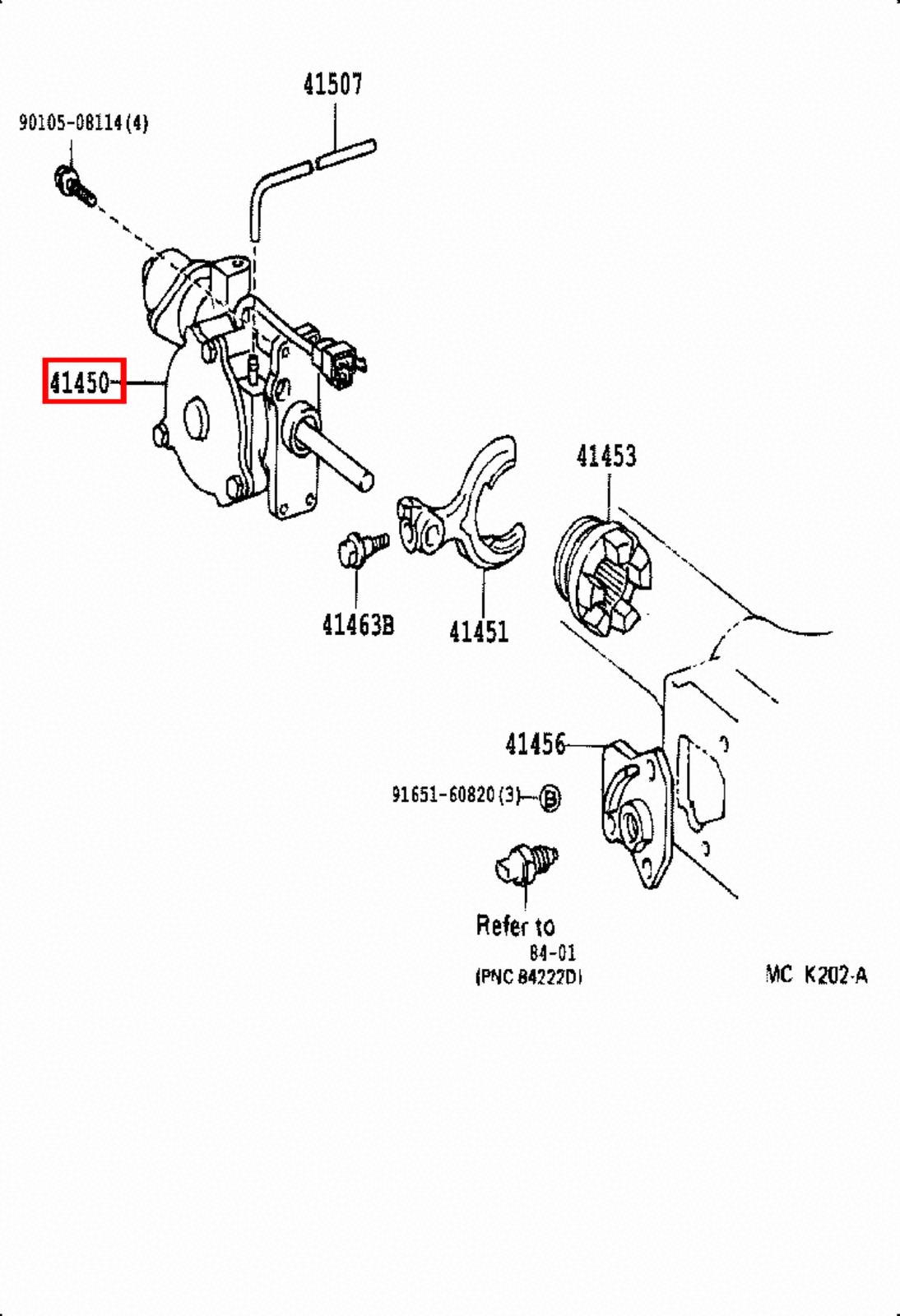 Genuine LandCruiser 76 75 70 Series HZJ FZJ VDJ Rear Differential Lock ...