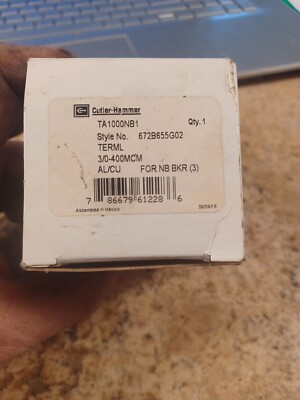Cutler Hammer Terminal Lug 1000AMP TA1000NB1 D2243 | eBay