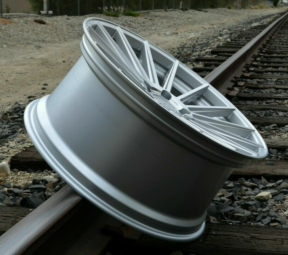 22x9 / 22x10.5 Silver RF15 Wheels Fits Mercedes S550 S600 S63 S65 CL550 ...