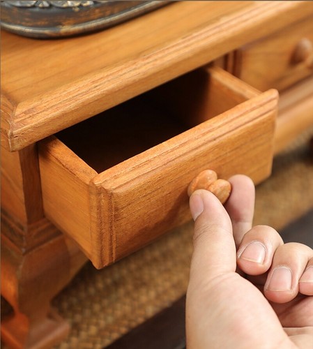 Wooden Buddha Statue Rack Base Buddhism Temple Display Foundation Table ...