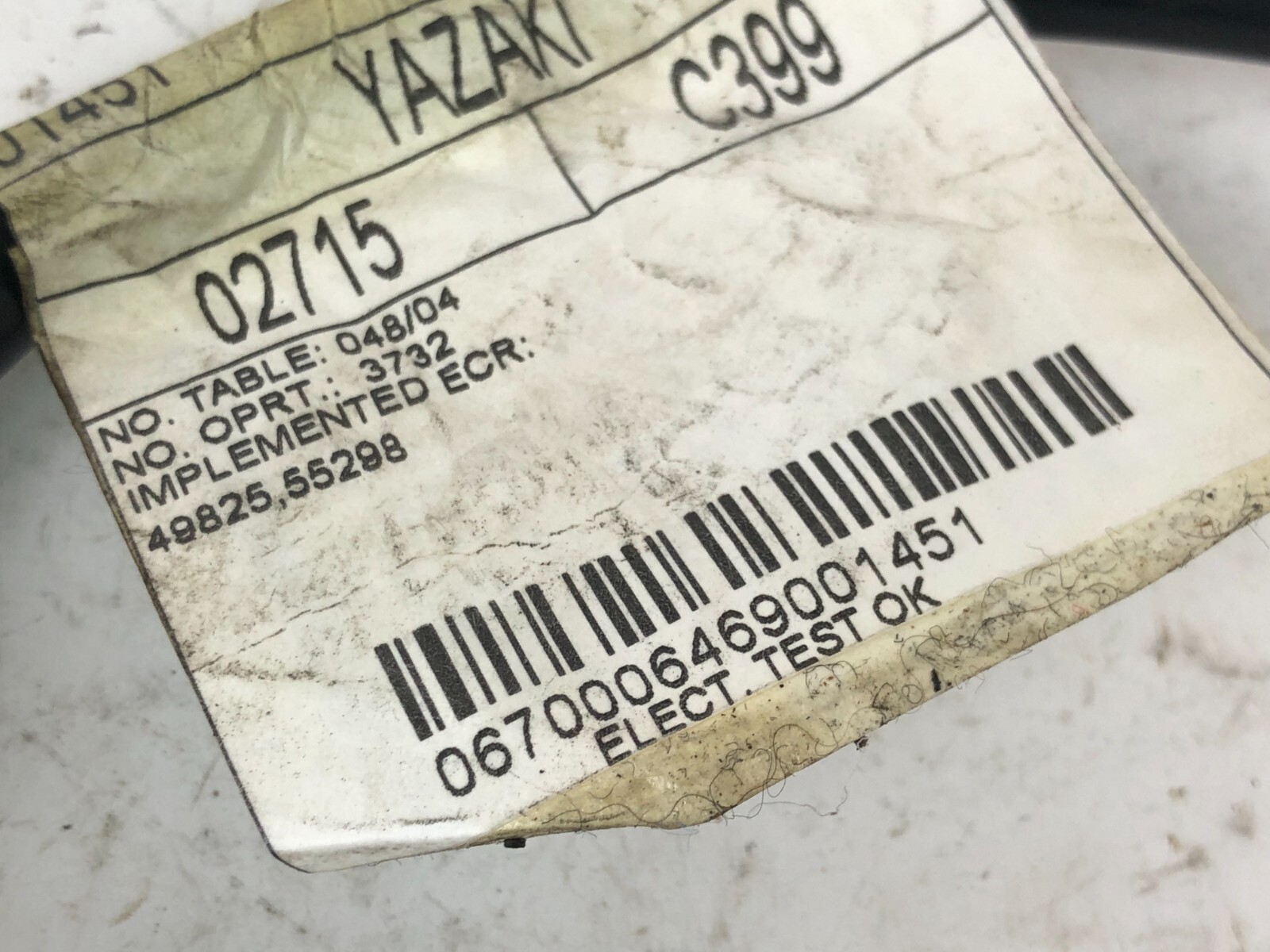 Maserati Ghibli IBS Negative Battery Terminal Clamp Cable 670038110 | eBay