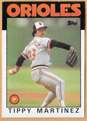 TIPPY MARTINEZ BALTIMORE ORIOLES #82 - TOPPS NM-MT 1986 | eBay