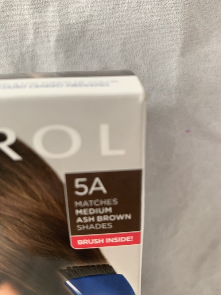 Clairol Root Touch Up Color Blend 10 Min Permanent Hair Color Brown #5A ...