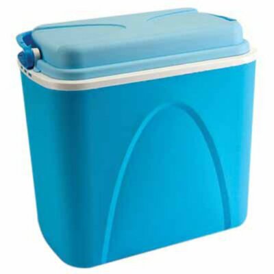 Large 24L Cool Box Insulated Cooler Camping Beach Picnic Food 24 Litre ...