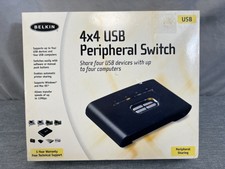 Belkin 4x4 USB Peripheral (629297) 4-Ports External USB peripheral ...
