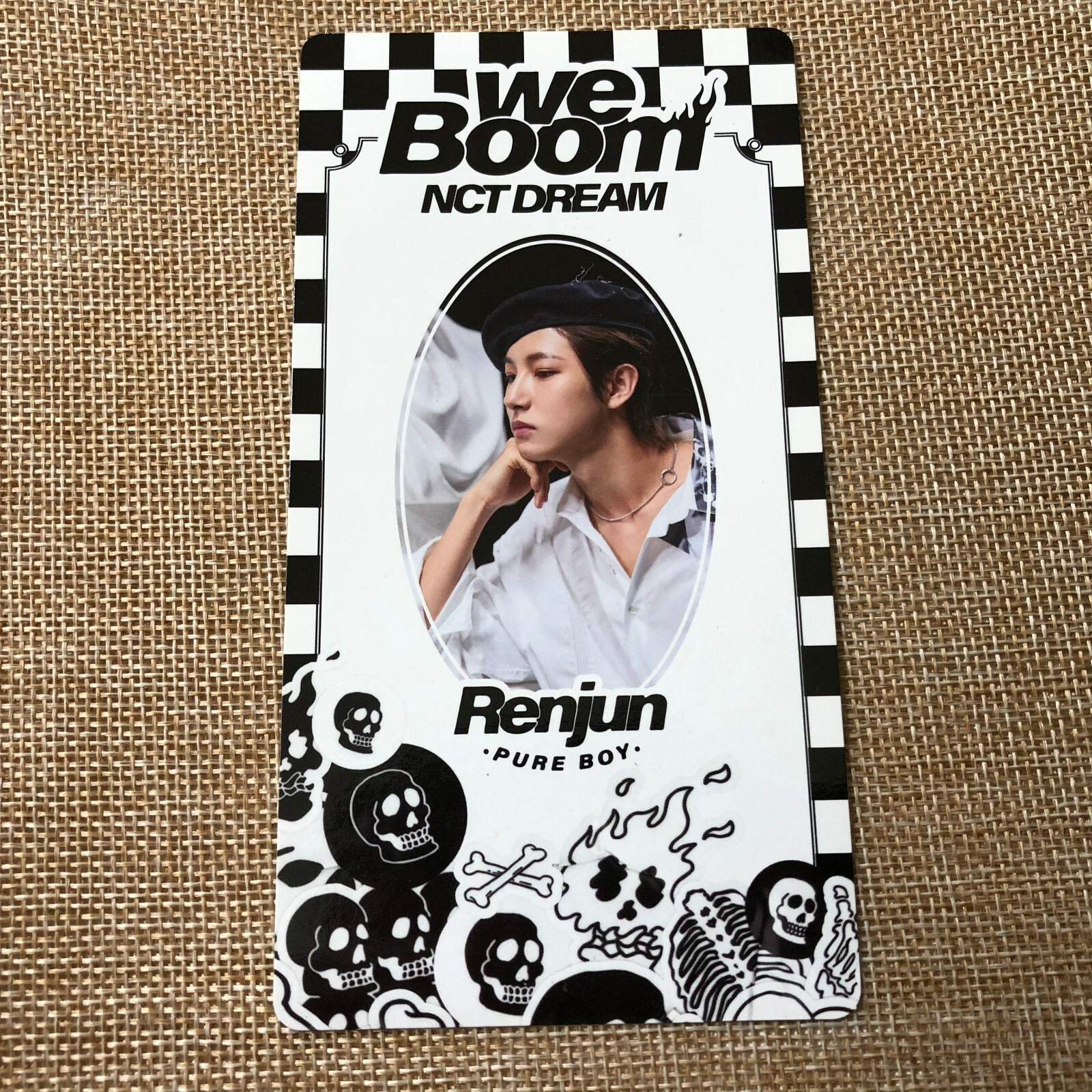 NCT Dream RENJUN [ We Boom Official Photocard ] Scratch Card Album ...