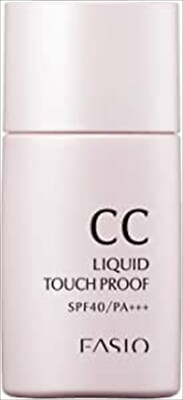 KOSE FASIO CC Liquid Touch Proof 01 Bright Skin Color 30mL base foundation | eBay