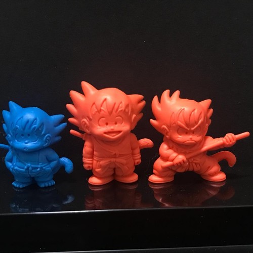 Dragon Ball Eraser Part 1 Son Goku A B C 3 Body Set | eBay