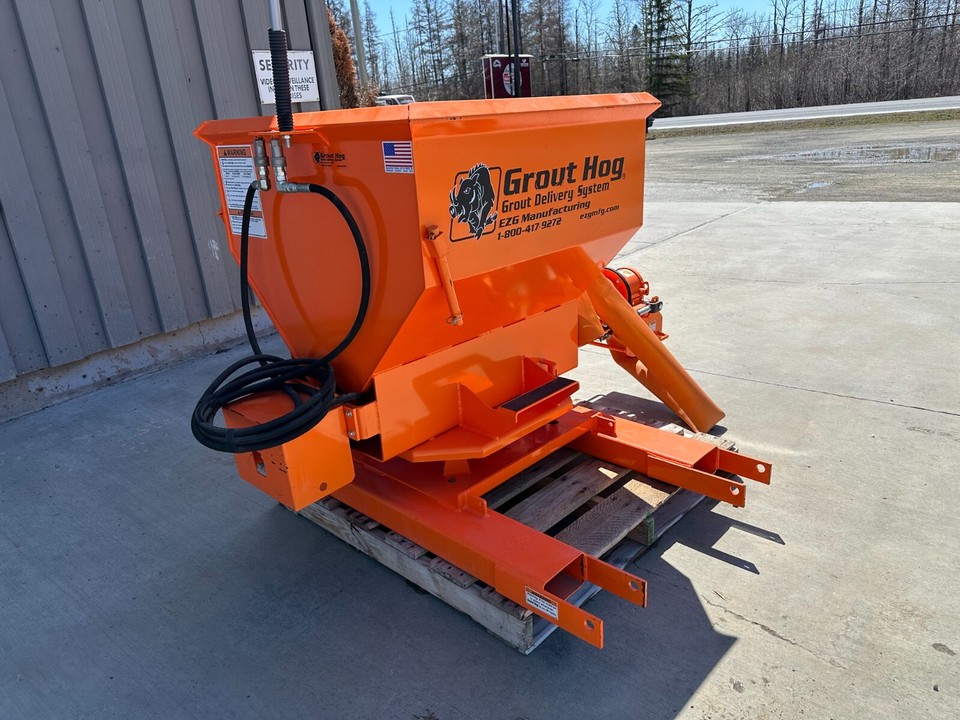 Hydraulic-Powered Grout Hog - Grout, Concrete and Mortar Delivery ...