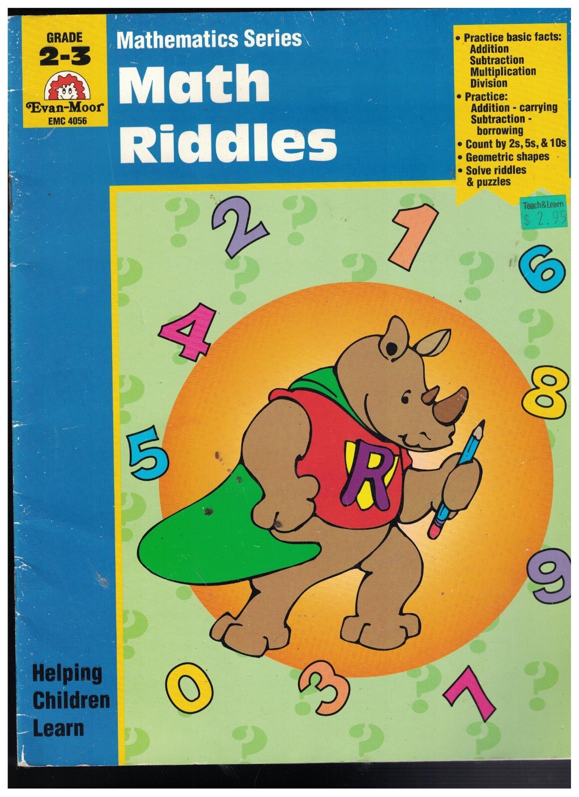 Math Riddles Gr. 2-3 Paperback – January 1, 1995 by Jo Ellen Moore ...